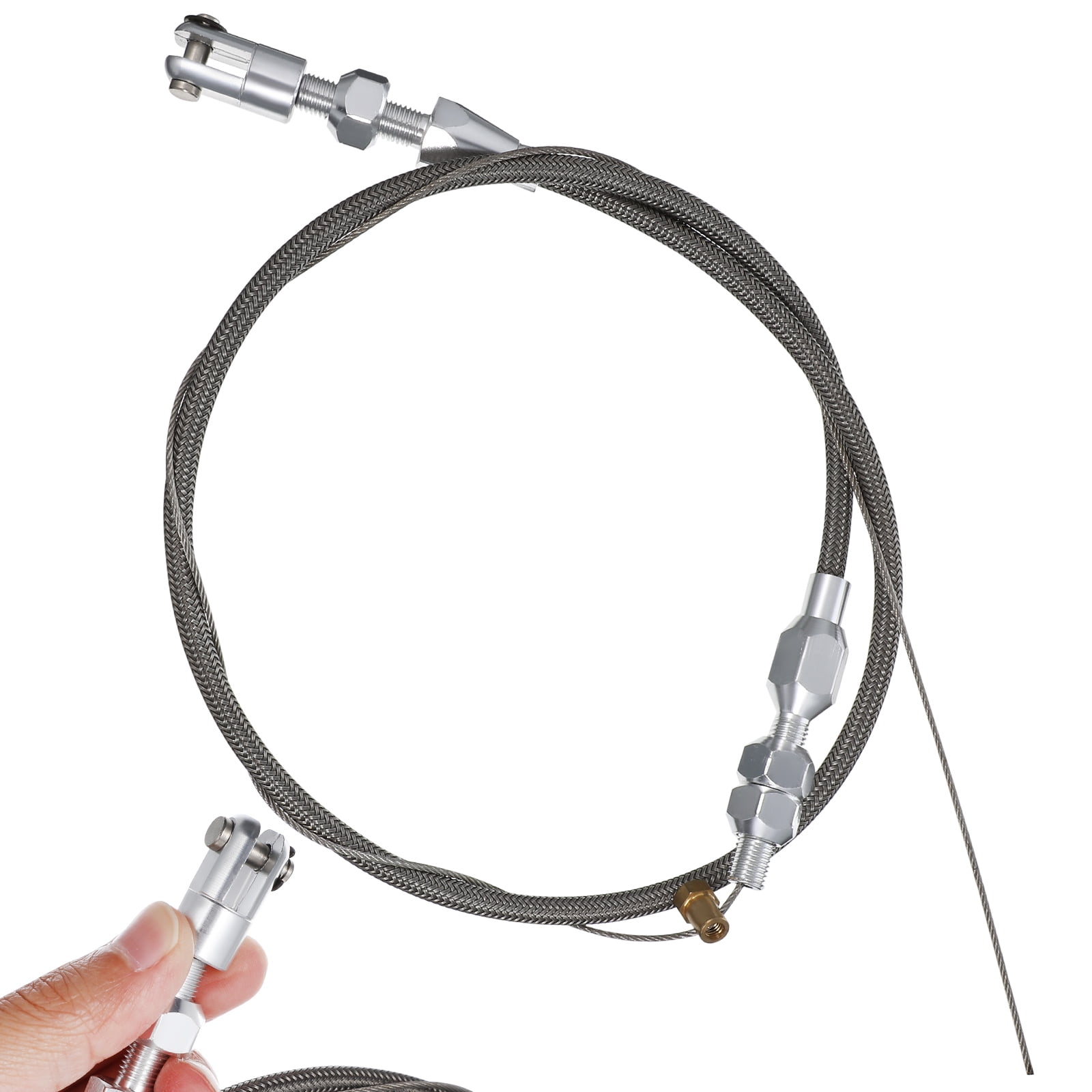 Universal Automotive Throttle Cable Kit 24" Accelerator Cable for ...