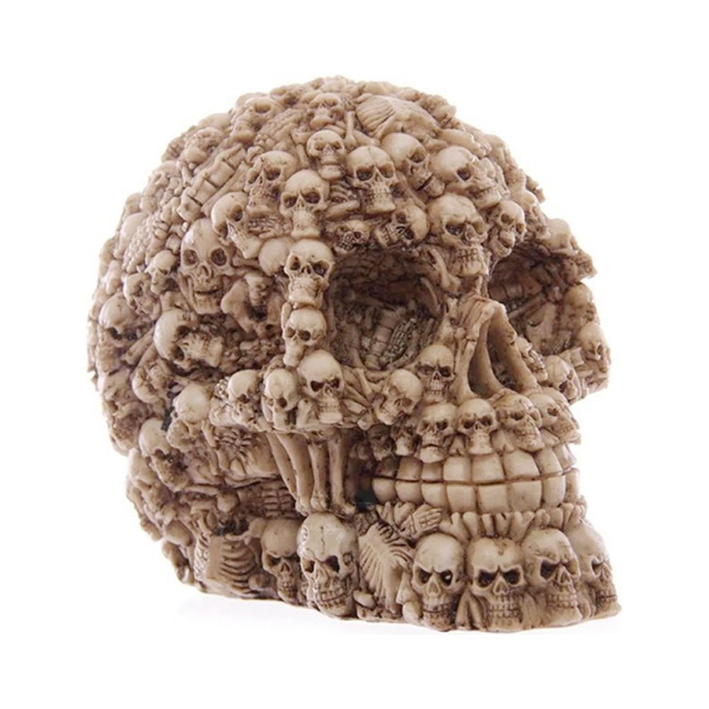 Chuangji Statue Human Skull Skull Figurines Skeleton Sculpture ...