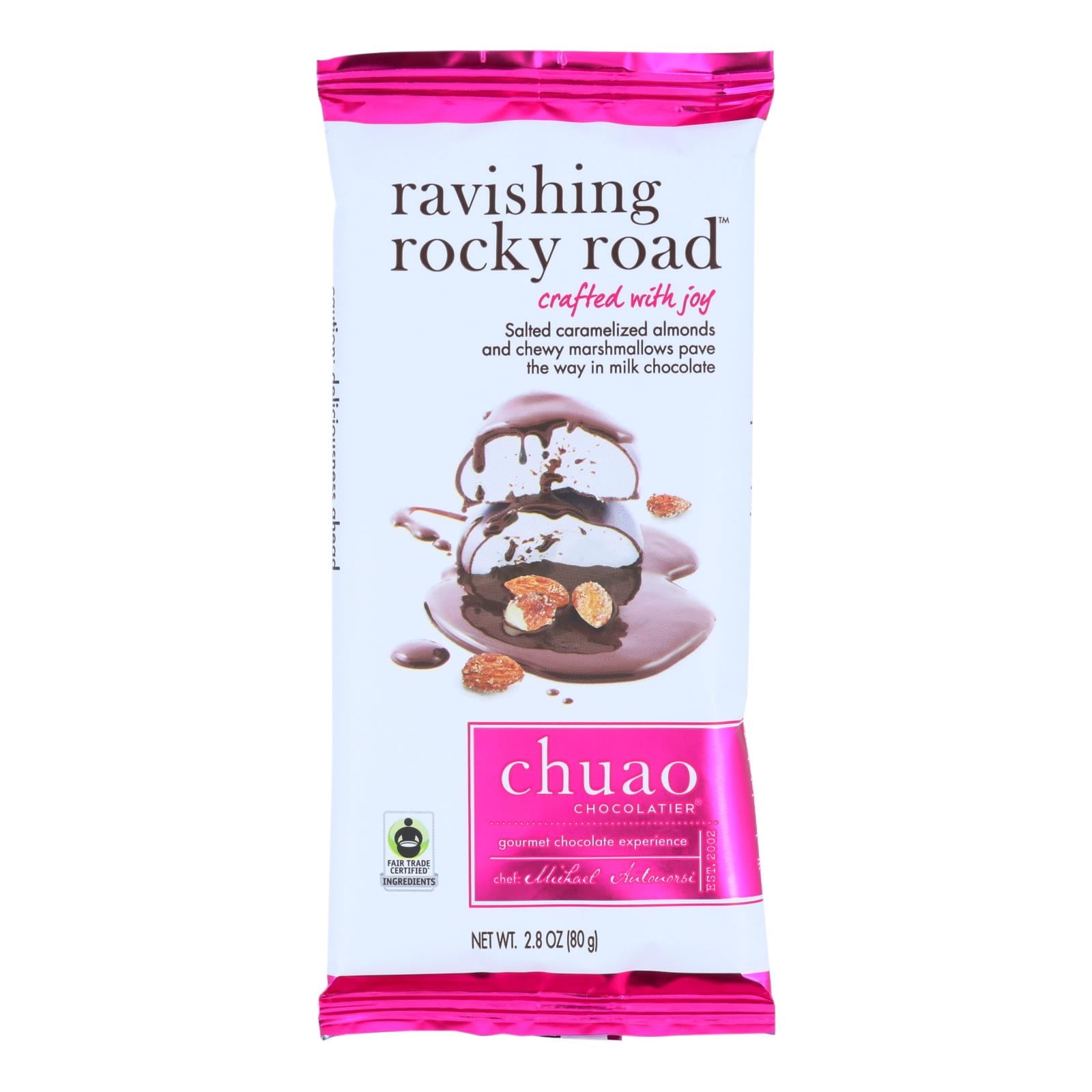 Chuao Chocolatier - Bar Mlk Choc Rvshng Rkyrd - CS of 10-2.8 OZ ...