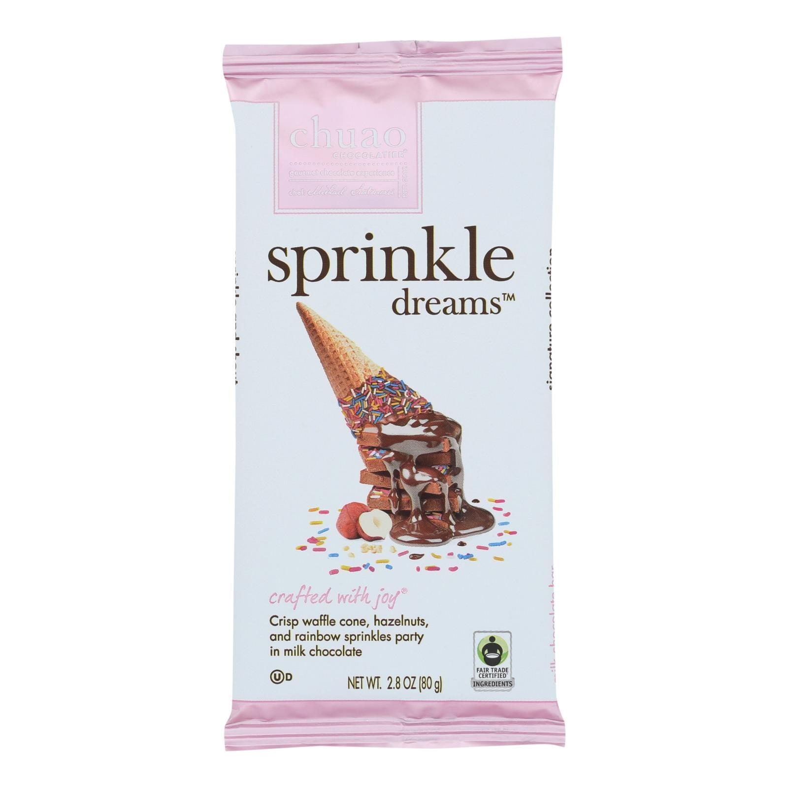 Chuao Chocolatier - Bar Sprinkle Dreams - Case of 12 - 2.8 OZ - Walmart.com