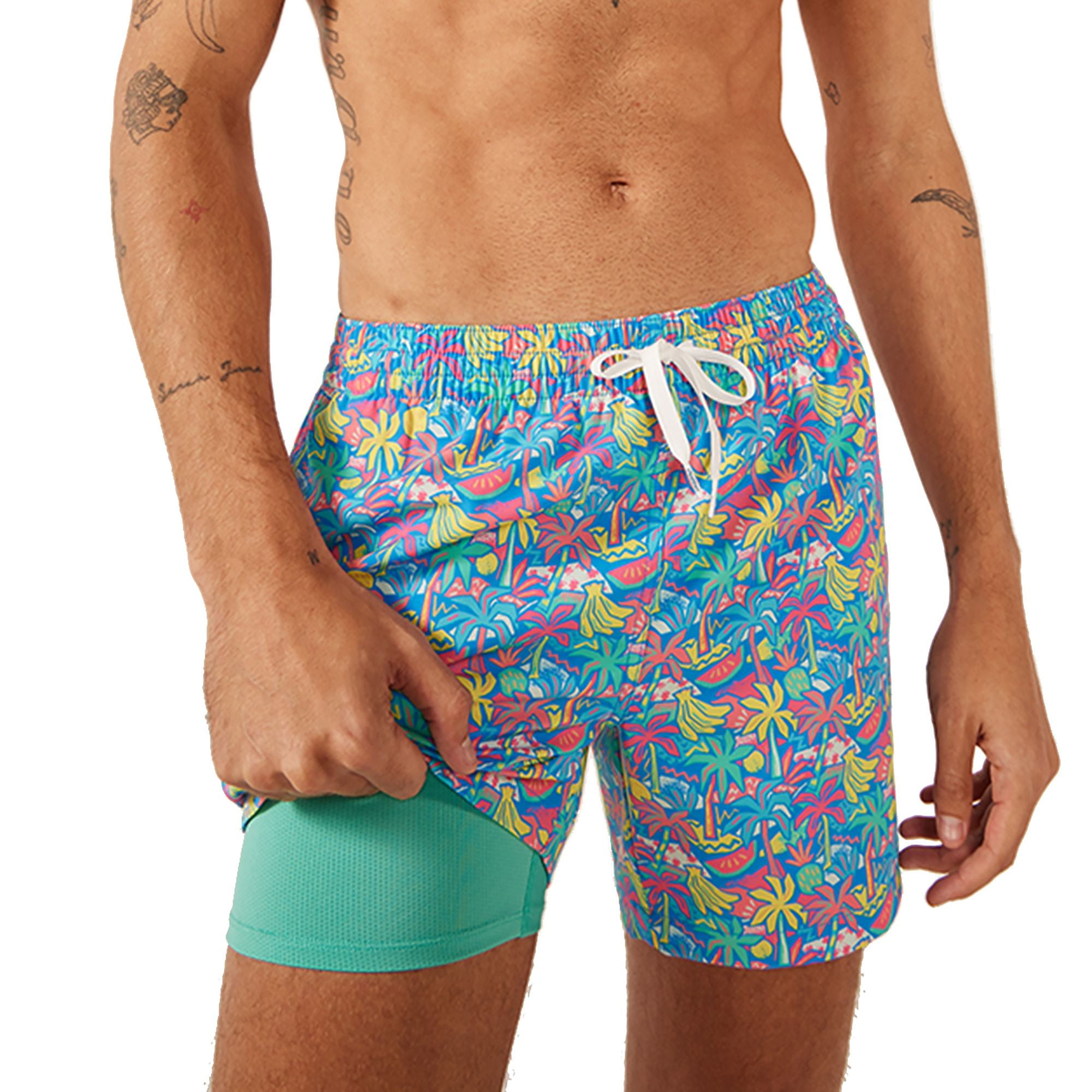 Chubbies Men's Classic Lined 5.5\" Swim Trunks - Walmart.com