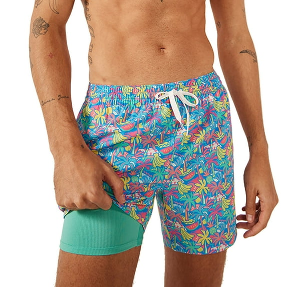 Chubbies Men's Classic Lined 5.5\" Swim Trunks - Walmart.com