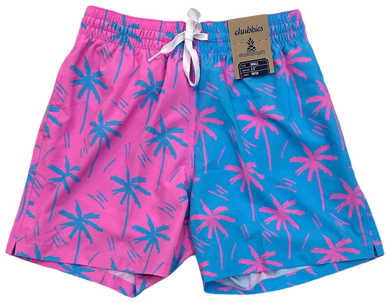 Chubbies Men's Classic Swim Trunks 5.5" The Prince of Prints Lined ...