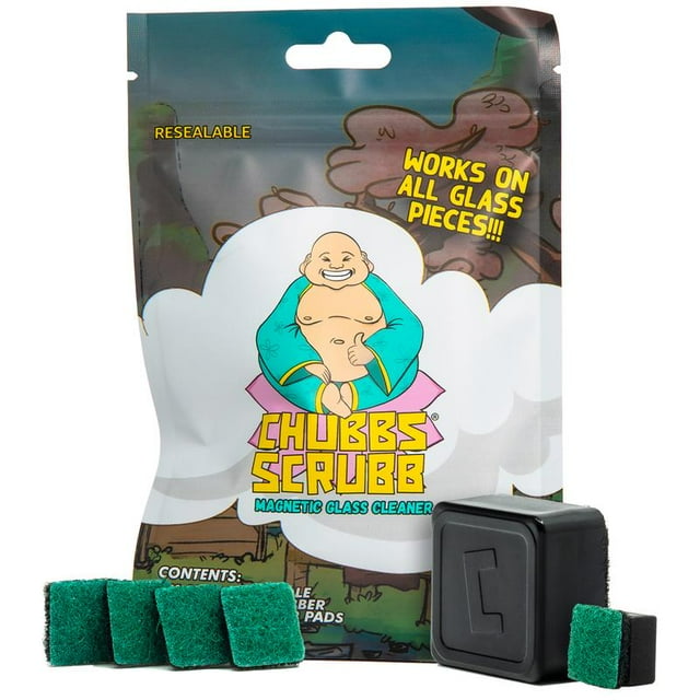 Chubbs Scrubb Magnetic Glass Cleaner - Magnet Glass Cleaner Cleaning ...