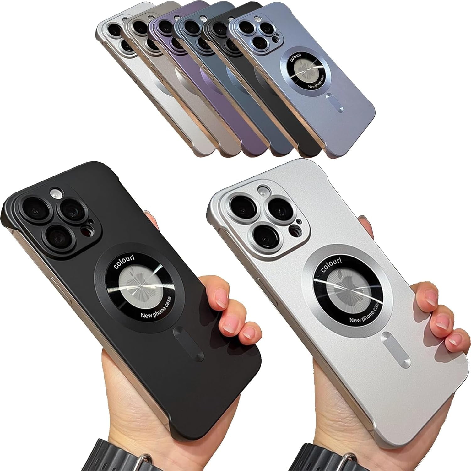 Chubby Armor Ultra Thin Magnetic Case for iPhone 15/14/13/12 Pro Max ...