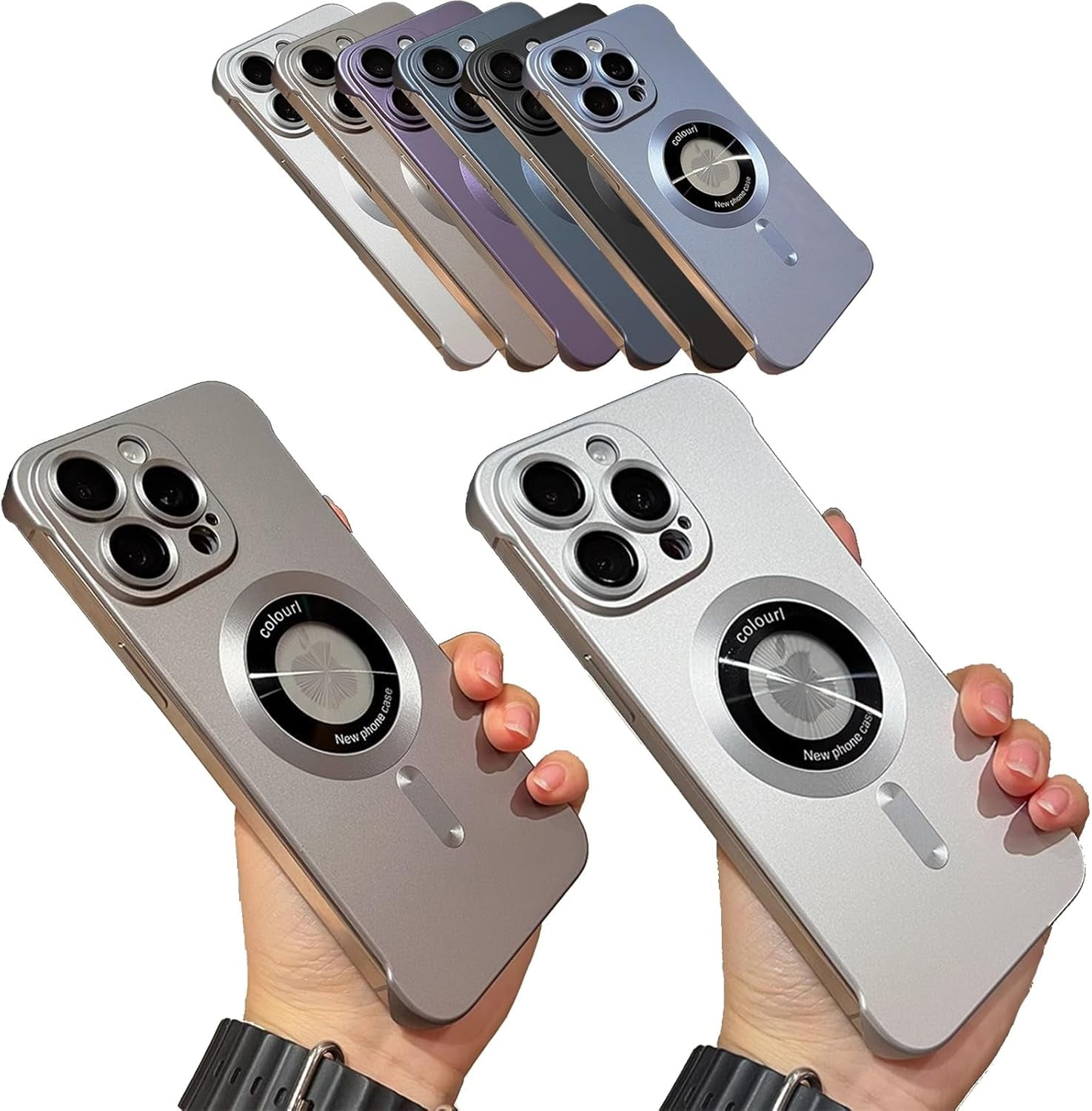 Chubby Armor Ultra Thin Magnetic Case for iPhone 15/14/13/12 Pro Max ...