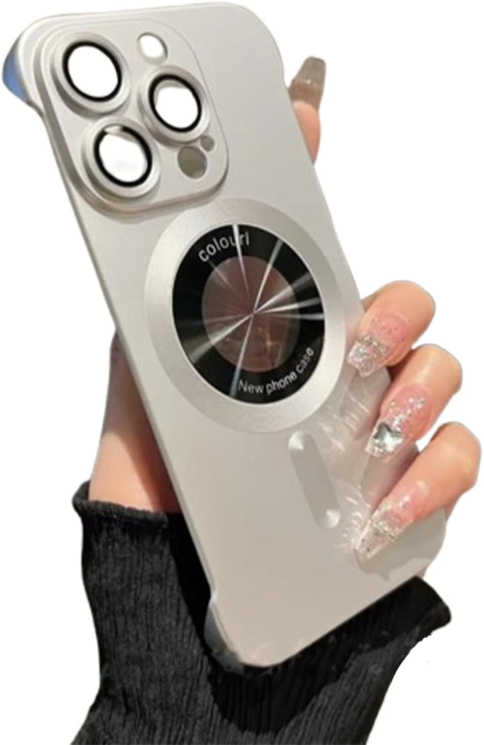 Chubby Armor Ultra Thin Magnetic Case for iPhone, Borderless Frosted ...