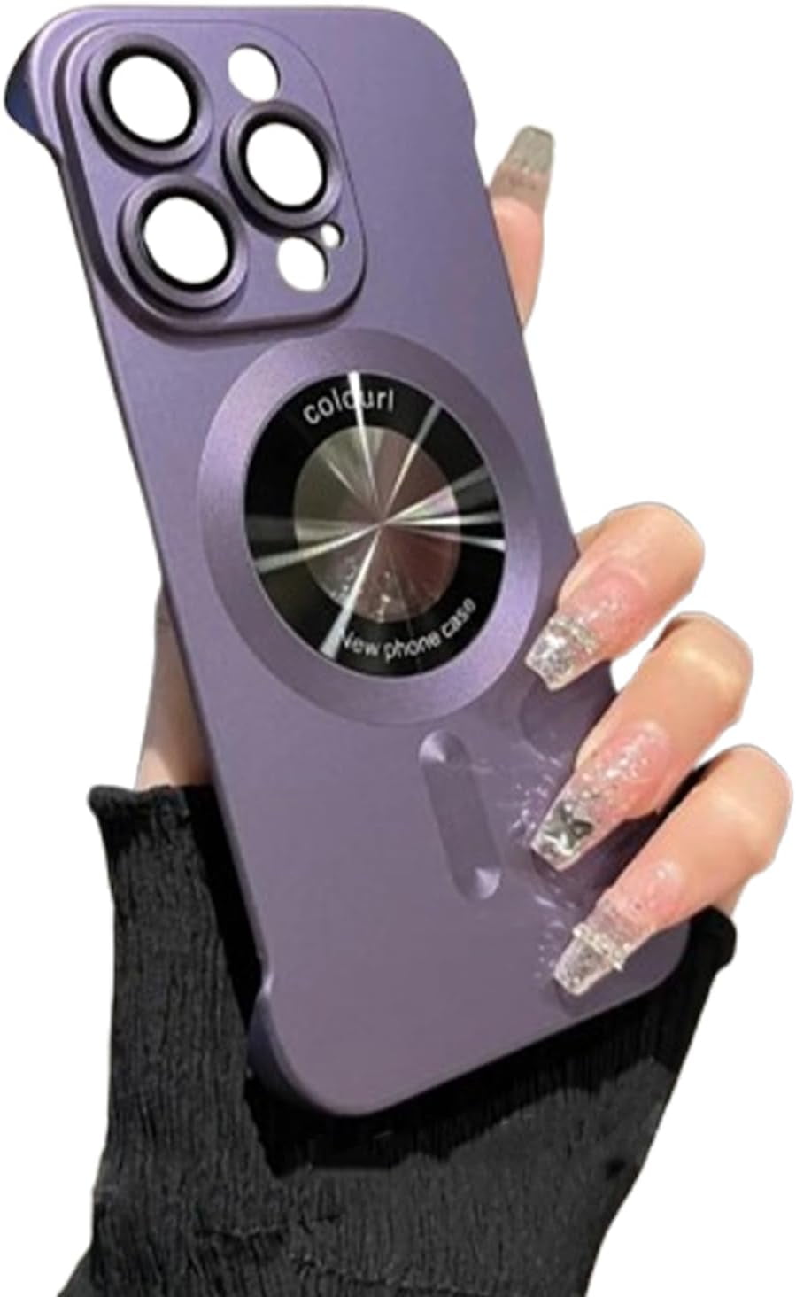 Chubby Armor Ultra Thin Magnetic Case for iPhone, Borderless Frosted ...