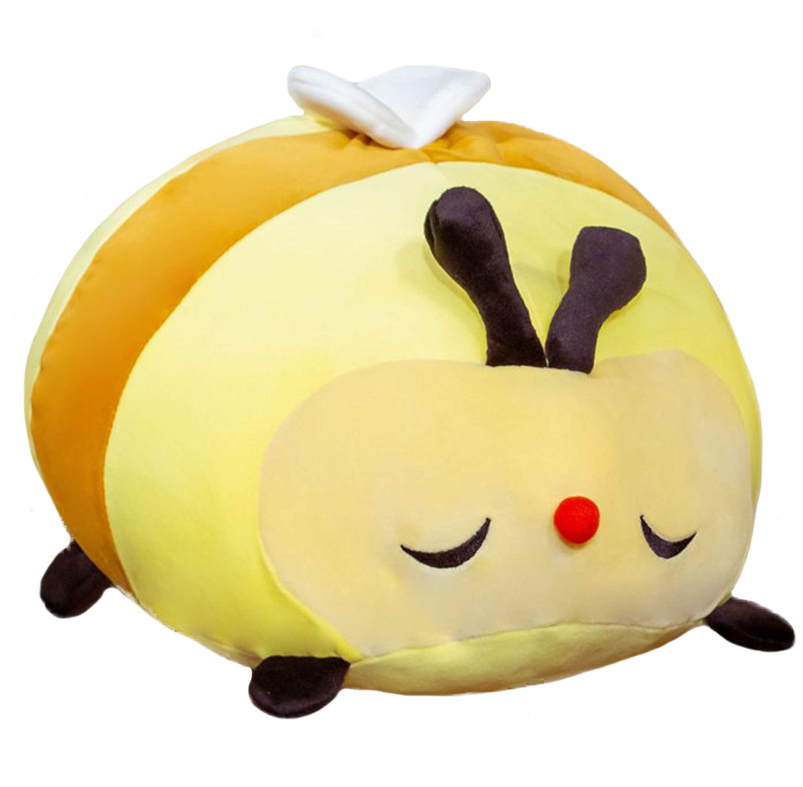 Chubby Bee Plush Sleeping Pillow Super Soft Bee Stuffed Hugging Pillow ...