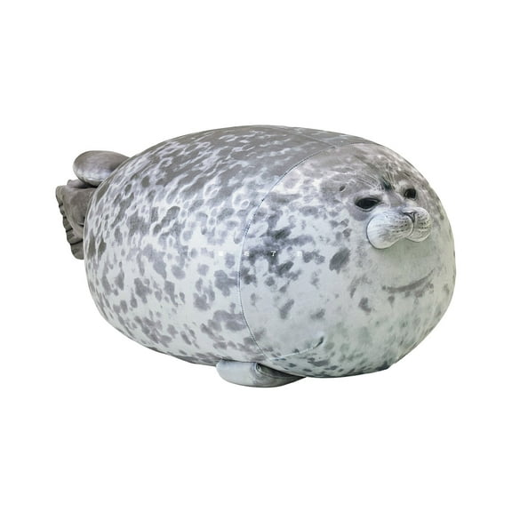 Voltenick Chubby Seal Plush Pillow 16 Inch Cute Soft Stuffed Animal ...