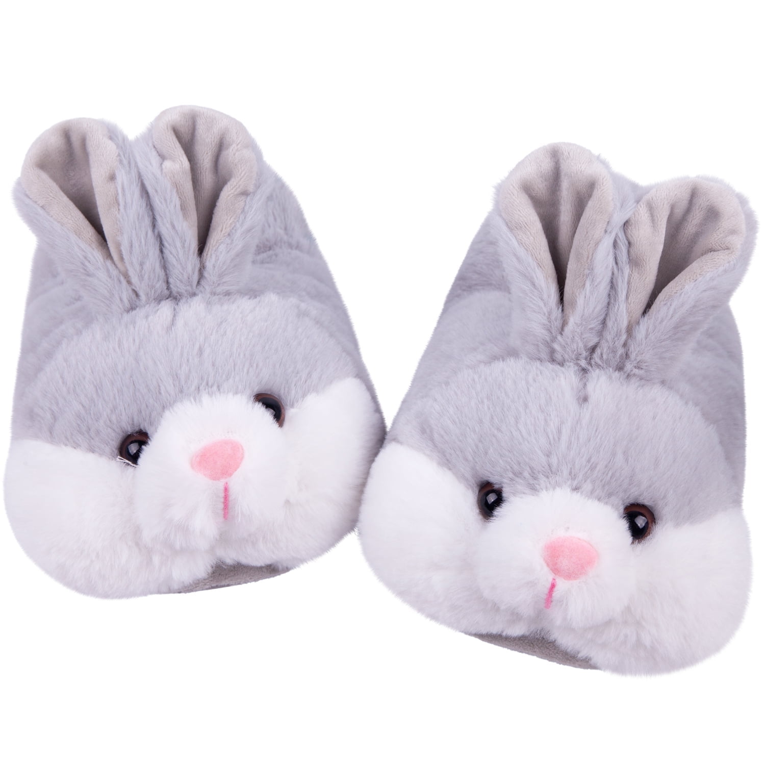 Chubby Bunny Slippers for Women,Classic Cozy Animal Adult Slippers,Cute ...