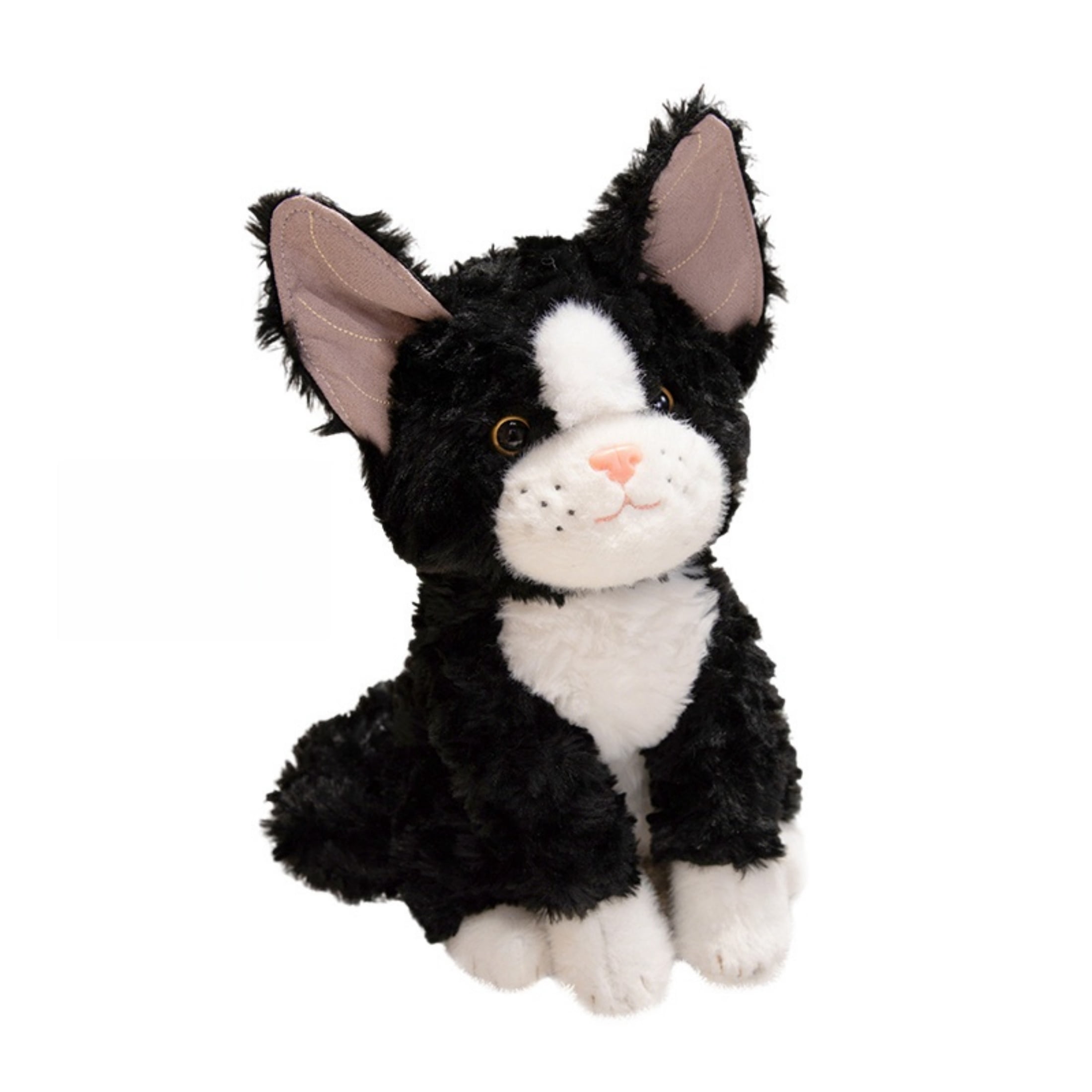 Chubby Cat Plush Pillow Cute Kitten Stuffed Animals Plushies Toy Gifts ...