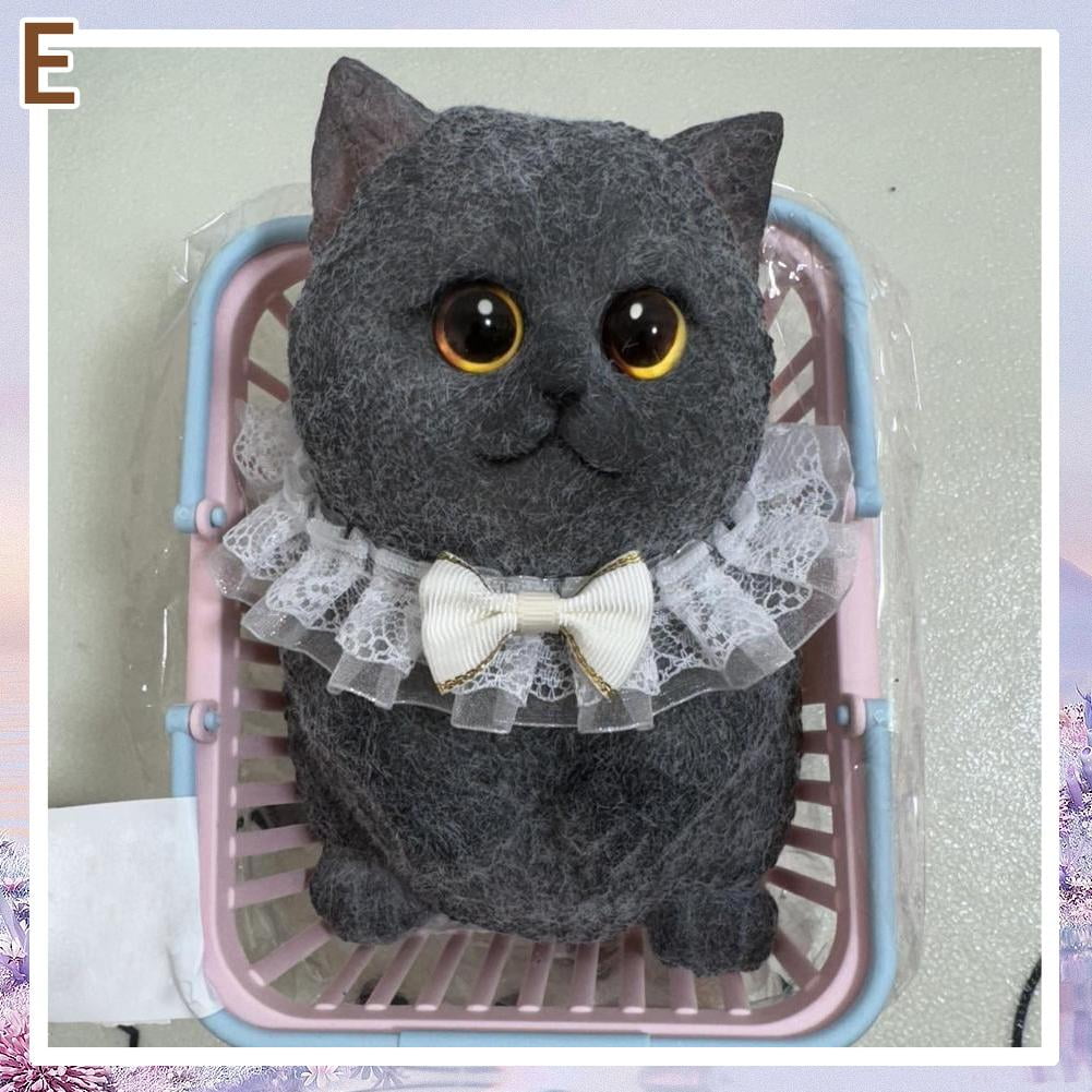 Chubby Cat Squishies Toys, Cute Cat Squeeze Toys, Soft Cat Fidget Toys ...