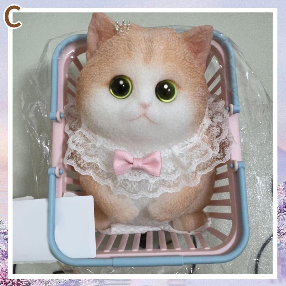 Chubby Cat Squishies Toys, Cute Cat Squze Toys, Soft Cat Fidget Toy ...