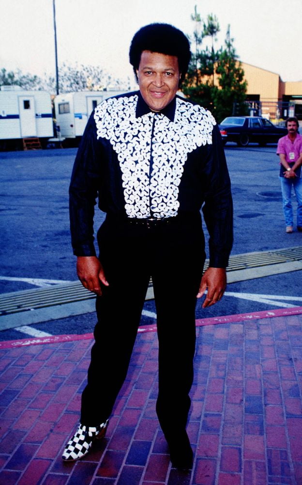 Chubby Checker at a Hollywood TV Taping, Los Angeles, CA, 1991. ph: Ron Wolfson / (Chubby ...