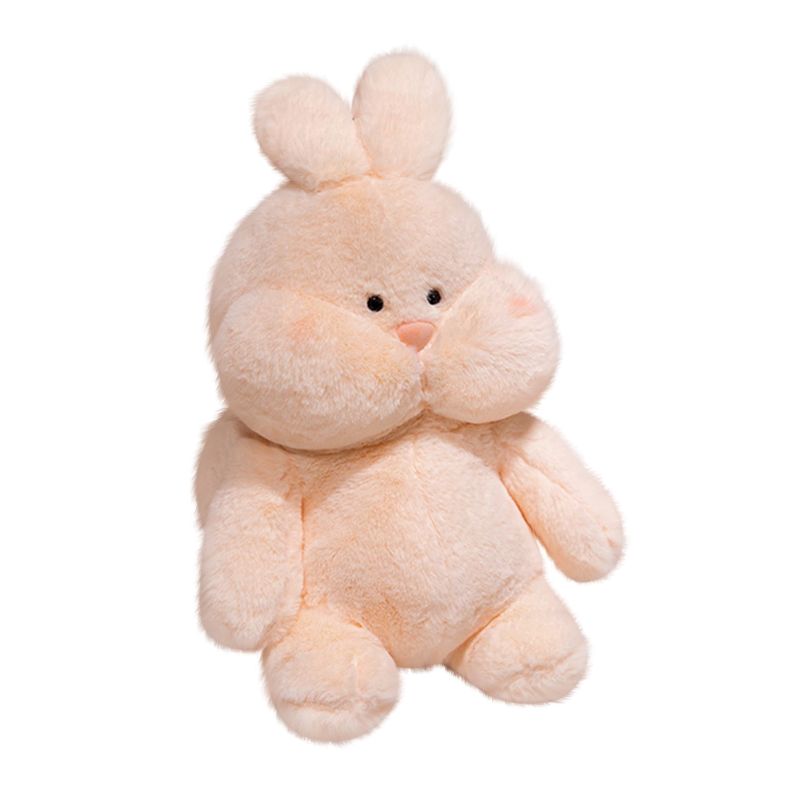 Chubby Cheek Bunny Stuffed Animal Plush Toys, Cute and Furry Plush Toys ...