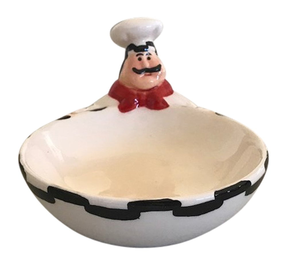 Chubby Chef Ceramic Candy Dish C64 - Walmart.com