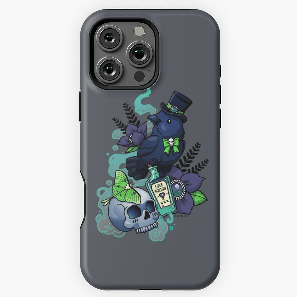 Chubby Mr Raven Phone Case for iPhone 16 15 14 13 12 11 Pro Max ...