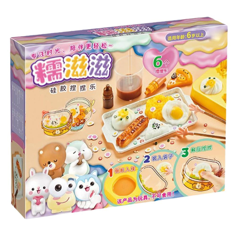 Chubby Squze Toys,Cute Squze Toys Soft Food Balls Furry Str Floing with ...