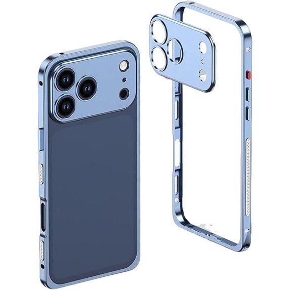 ChubbyCase Ultra-Thin Metal Frame Heat Dissipation Case with Lens ...