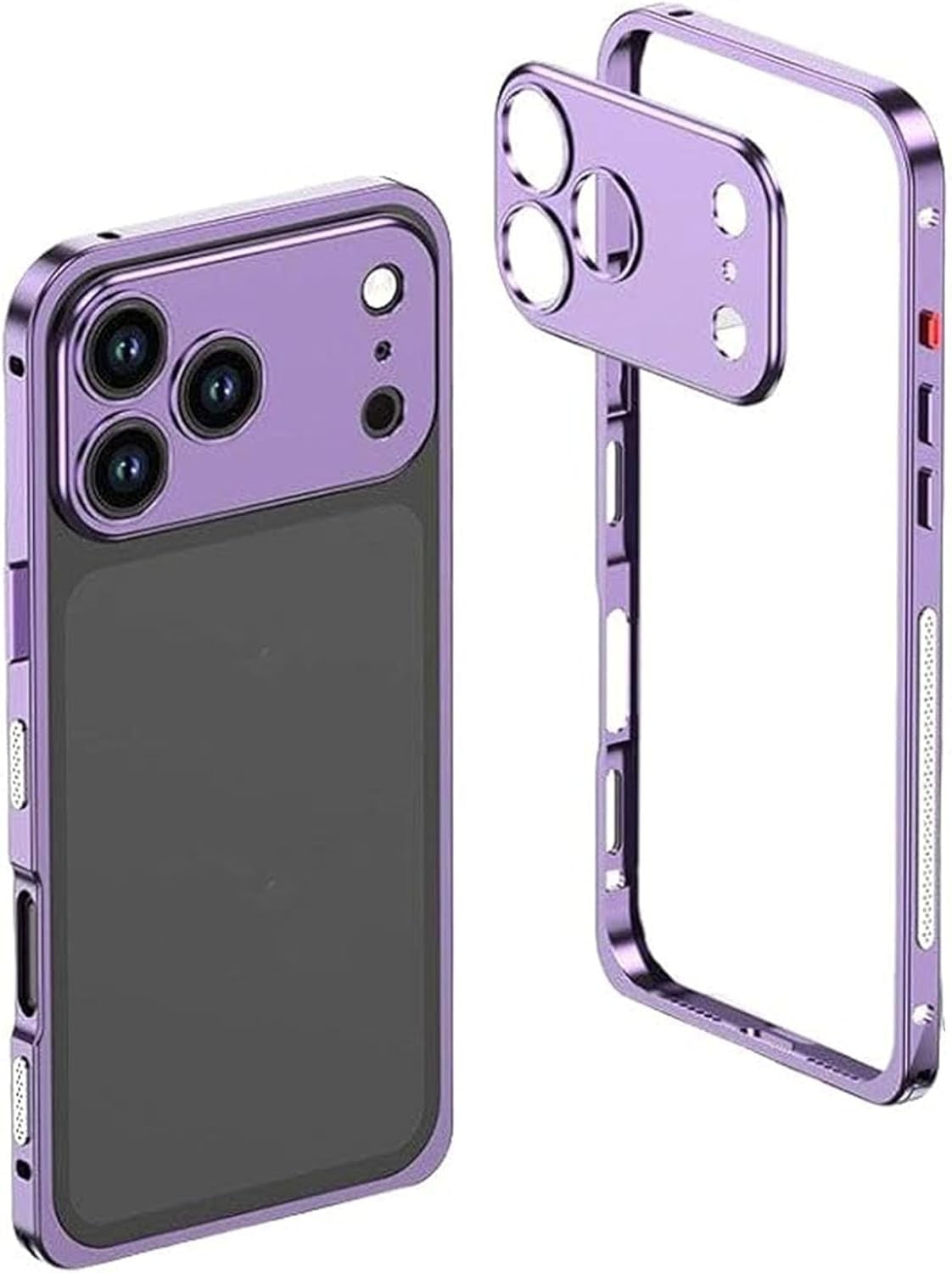 ChubbyCase Ultra-Thin Metal Frame Heat Dissipation Case with Lens ...