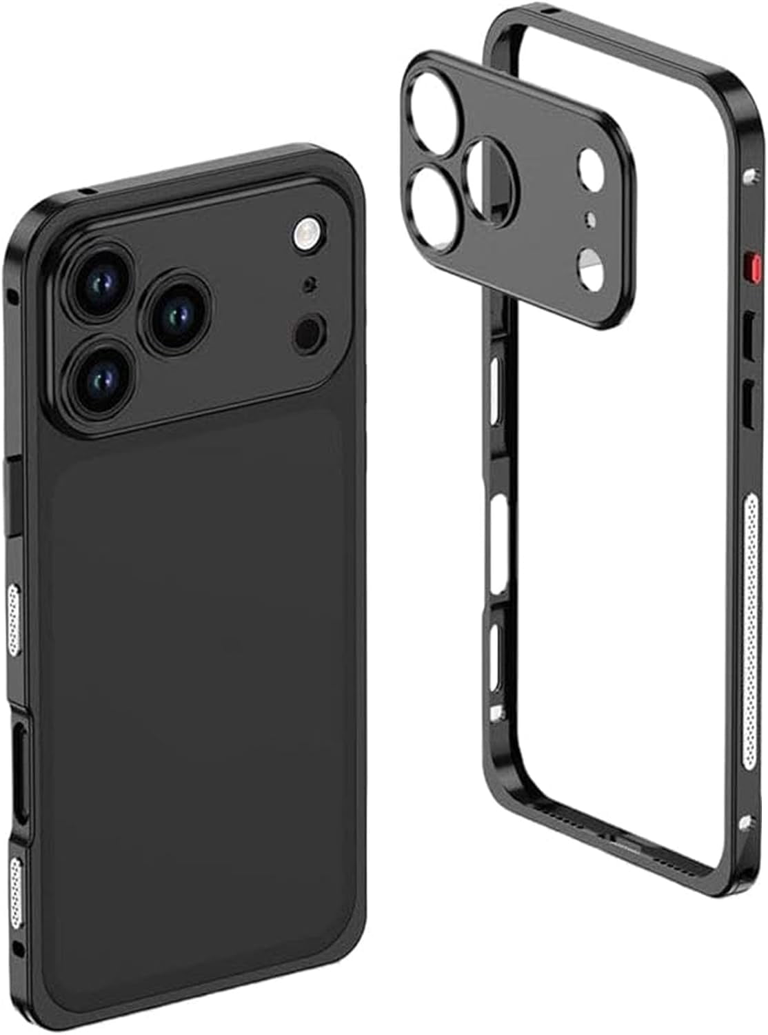 ChubbyCase Ultra-Thin Metal Frame Heat Dissipation Case with Lens ...