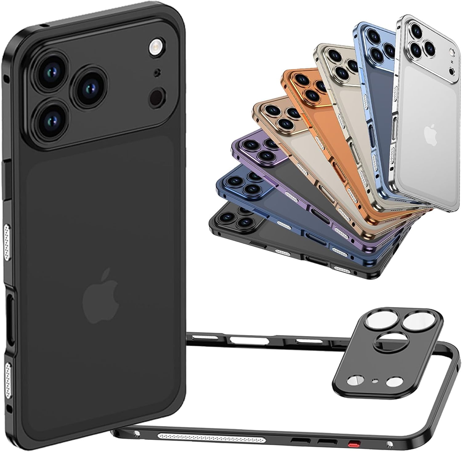 Chubbycase – Ultra-Thin Metal Frame Heat Dissipation Case with Lens ...