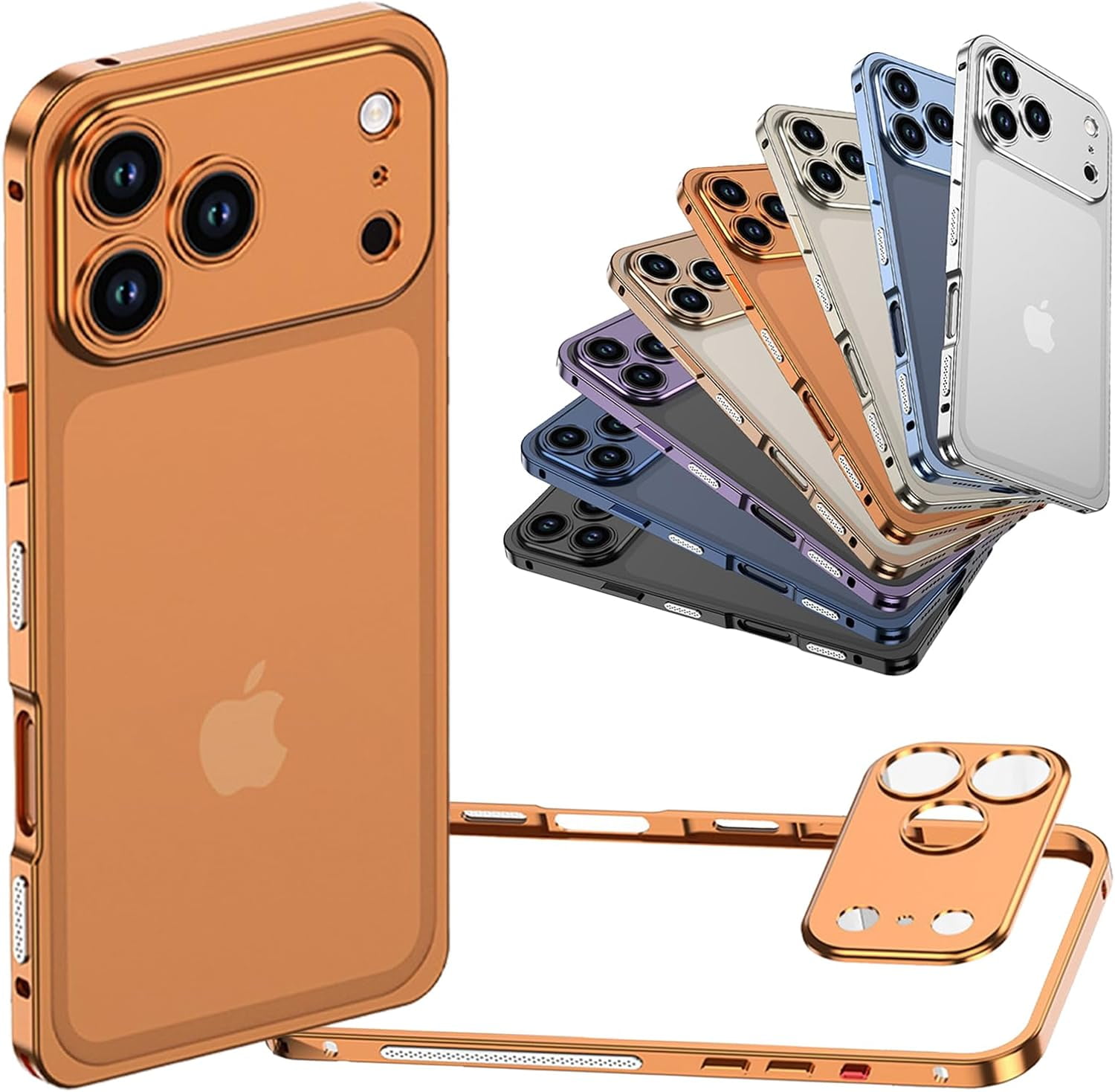 Chubbycase – Ultra-Thin Metal Frame Heat Dissipation Case with Lens ...