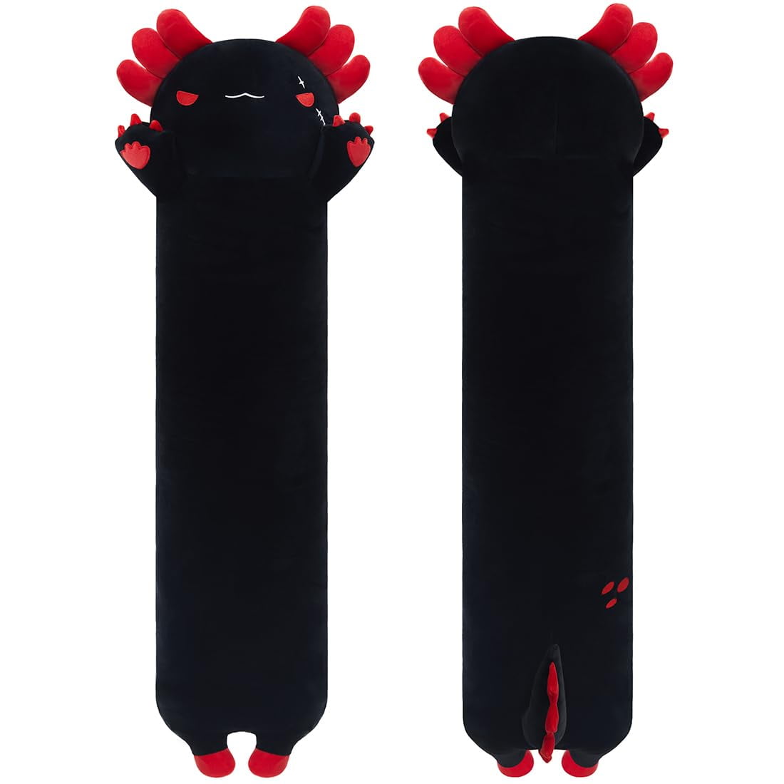 Chubbyjoy Long Axolotl Plush Toy Body Pillow, 35” Cute Axolotl Stuffed ...