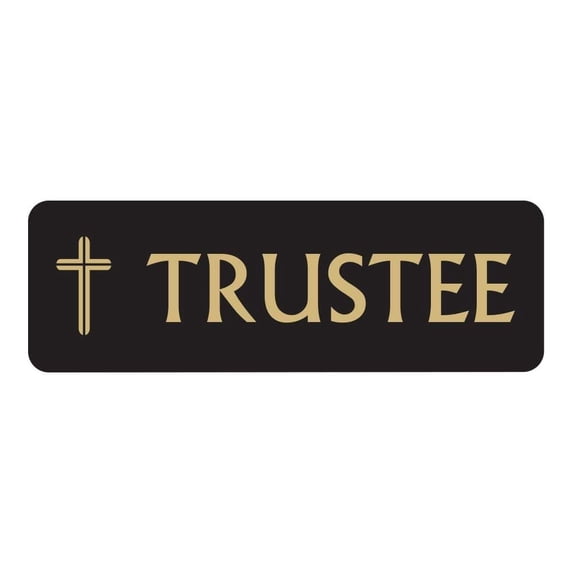 Chuch Trustee Magnetic Name Badge - Walmart.com