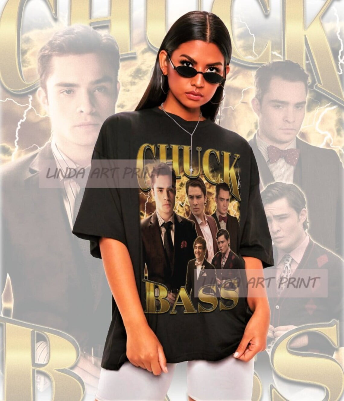 Chuck Bass Graphic Shirt Chuck Bass Sweater, Chuck Bass Hoodie, Chuck ...