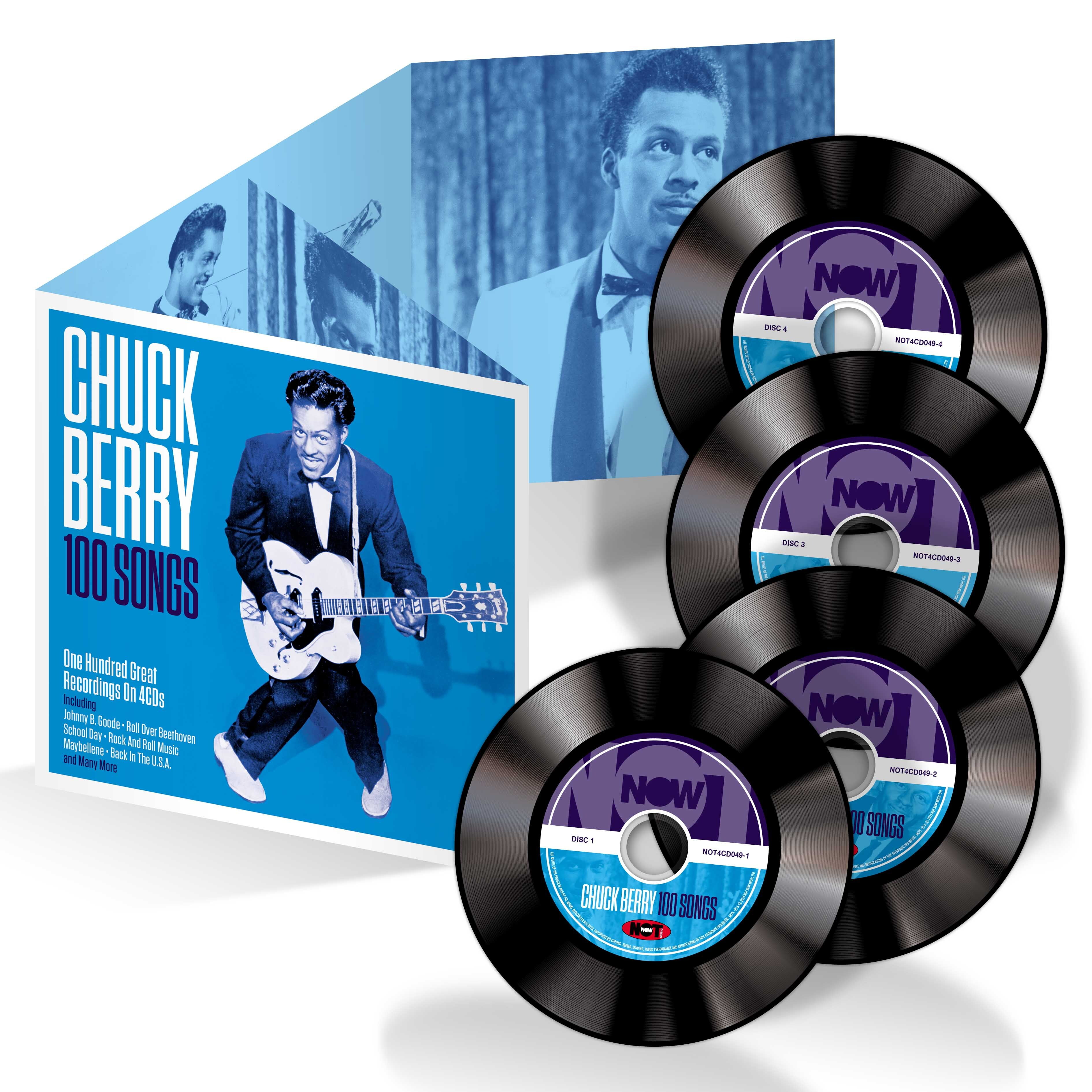 Chuck Berry 100 Songs (CD) Box Set - Walmart.com