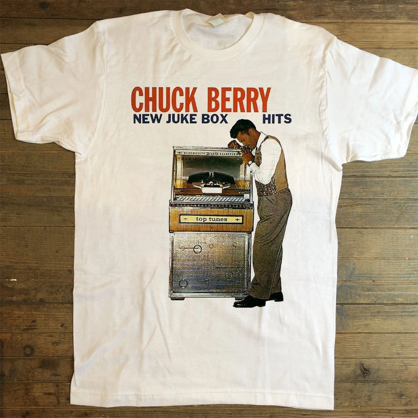Chuck Berry New Juke Box Hits Adult Tee For Men Women Shirt All Size PR815 - Walmart.com