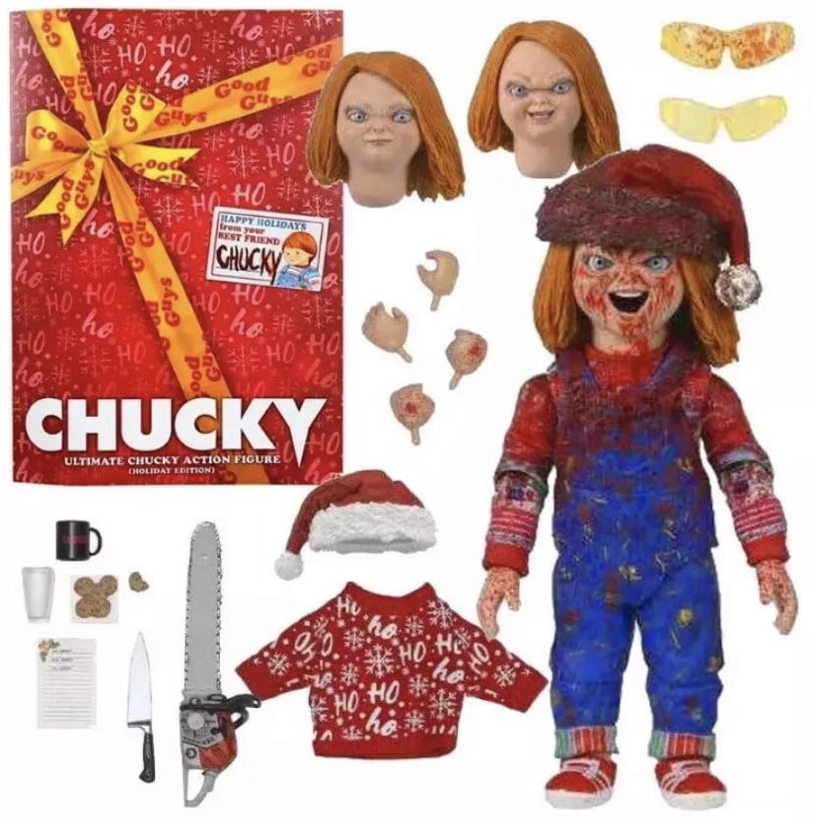 Chuck (Christmas Style) - Ultimate Chuck 7"Scale Action Figure, Horror ...