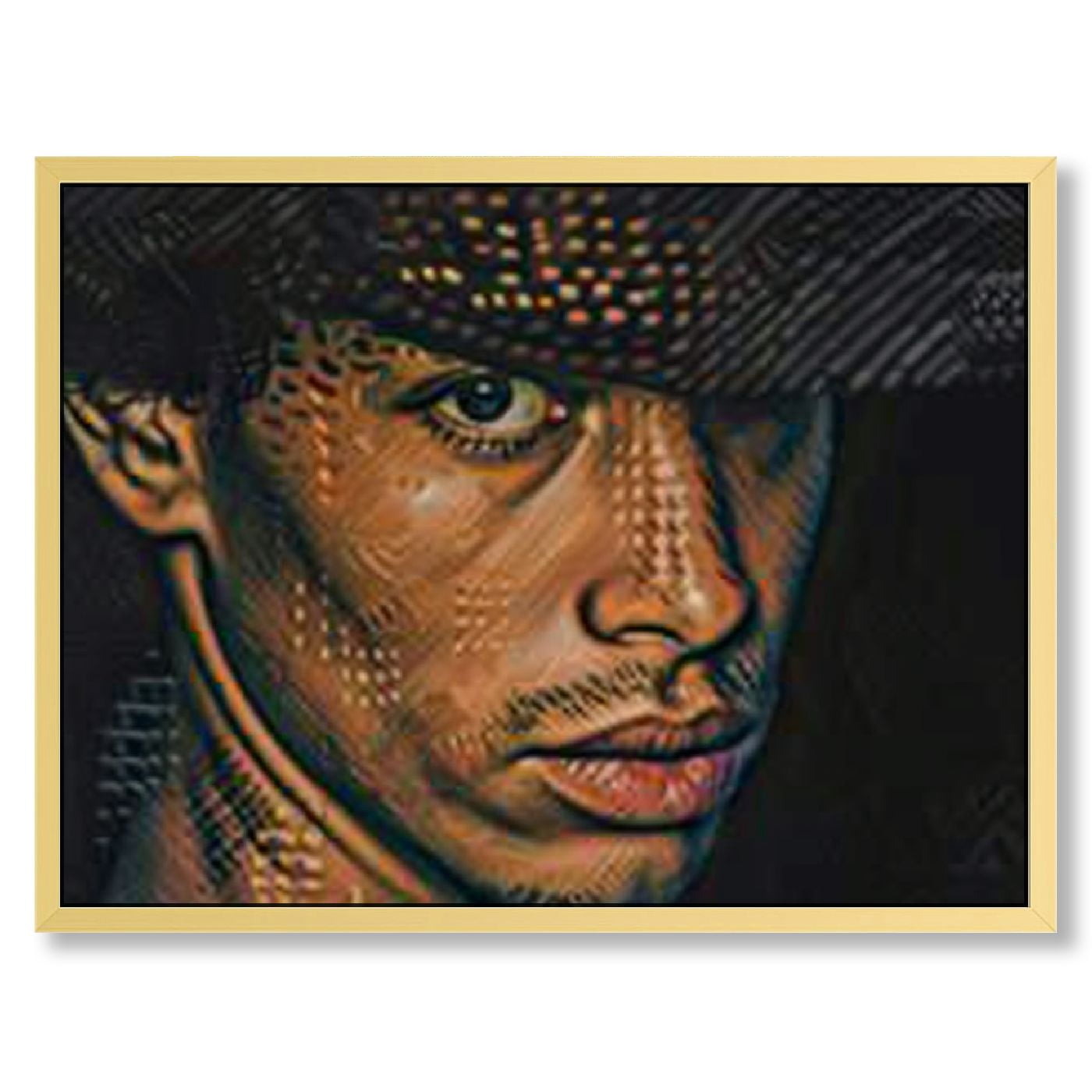 Chuck Close Art Posters & Prints Contemporary Art Poster Painting On ...
