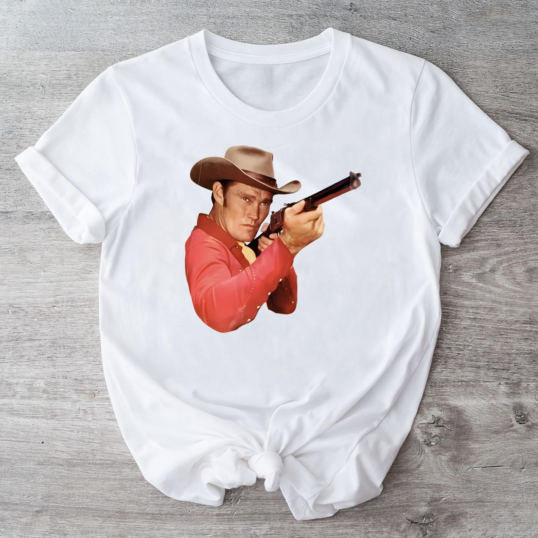 Chuck Connors The Rifleman Shooting Graphic Tee Shirt Unisex T-Shirt ...