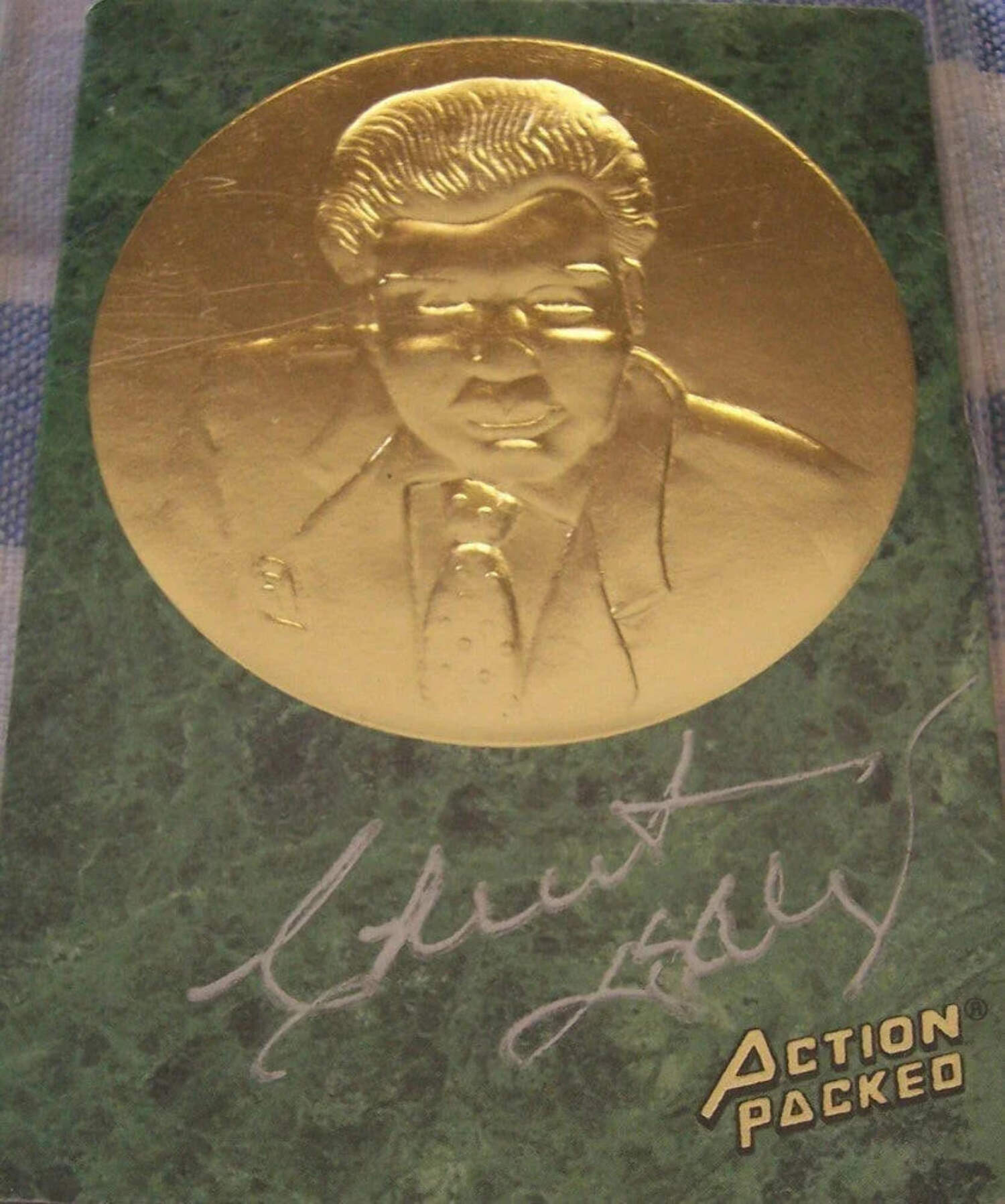 Chuck Daly certified autographed 1994 Action Packed Hall of Fame card ...