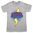 Chuck Devon Captain Awesome Woodcomb Heather Gray T-Shirt - Walmart.com
