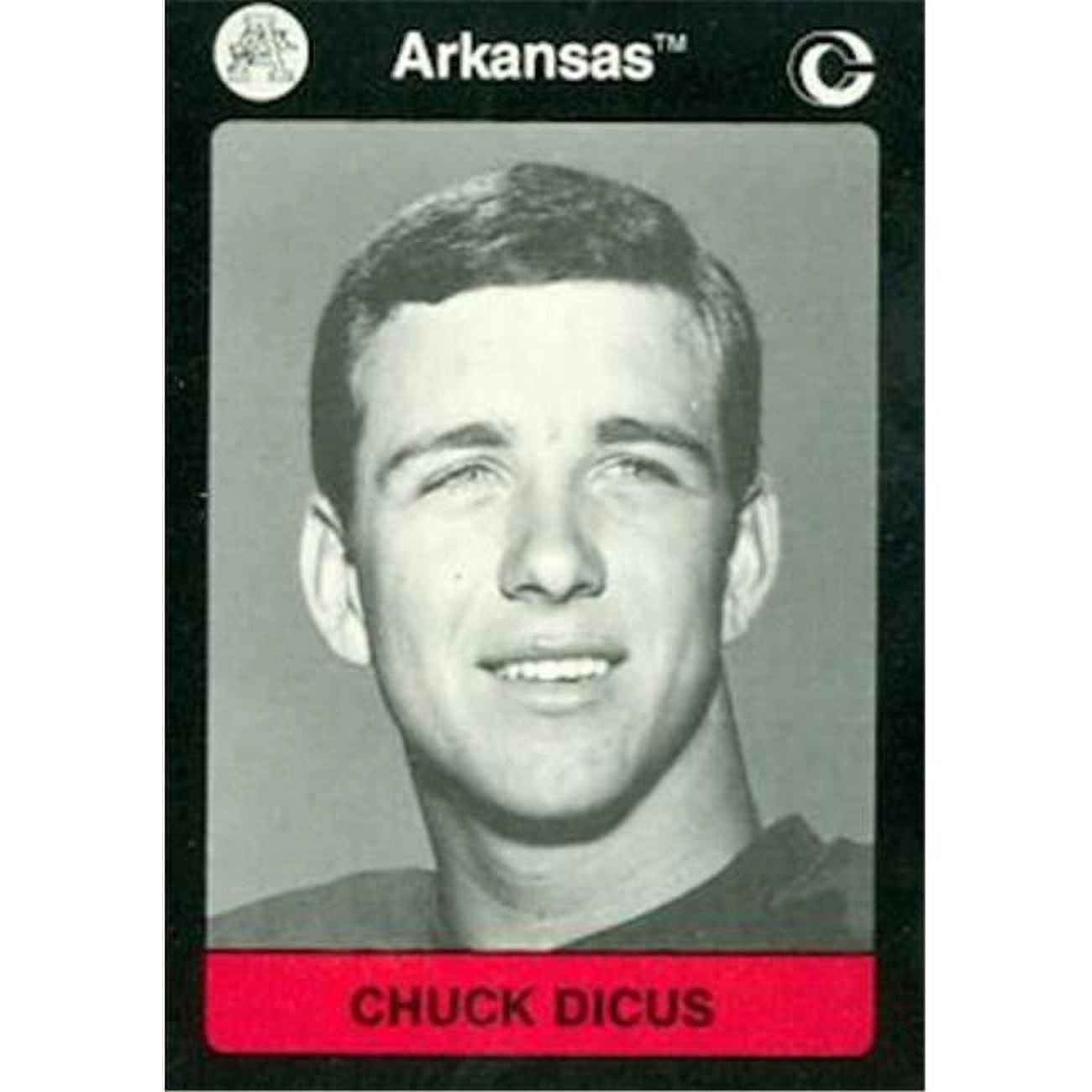 Chuck Dicus Football Card (Arkansas) 1991 Collegiate Collection No.76 ...