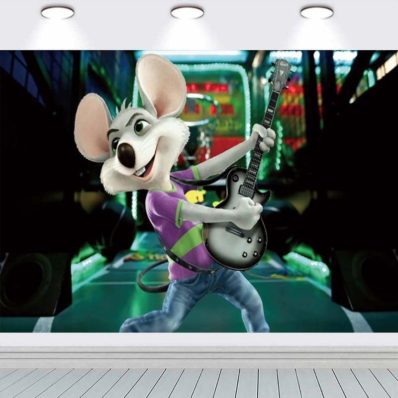 Chuck E Cheese Backdrop Background Banner Birthday Party Supplies ...