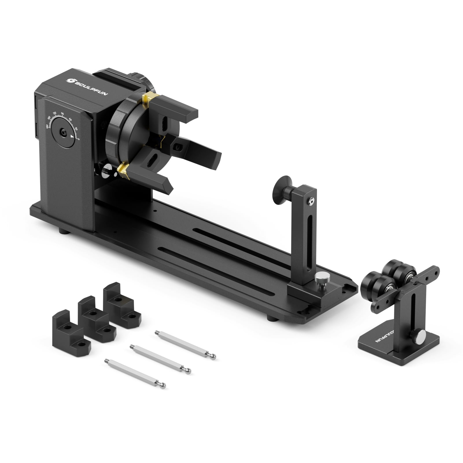 Chuck For Engraver Y Axis Module With 180 Adjustable Angle For ...