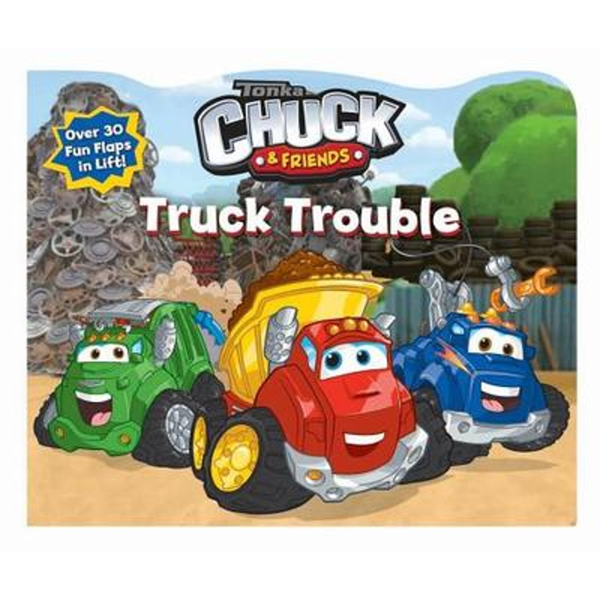 Pre-Owned Chuck Friends Truck Trouble 1 Lift-the-Flap Board Book Chuck ...