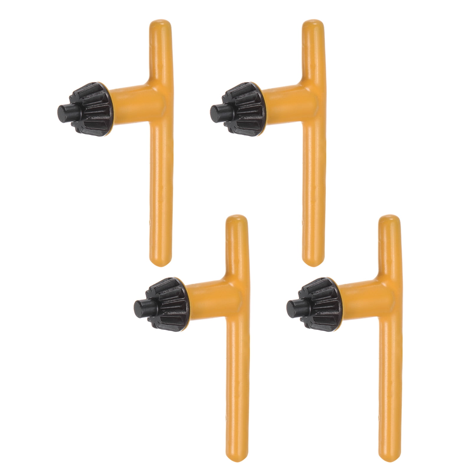 Chuck Key 6mm Key Diameter 12 Teeth for 1.5-13mm Drill Chuck Yellow ...