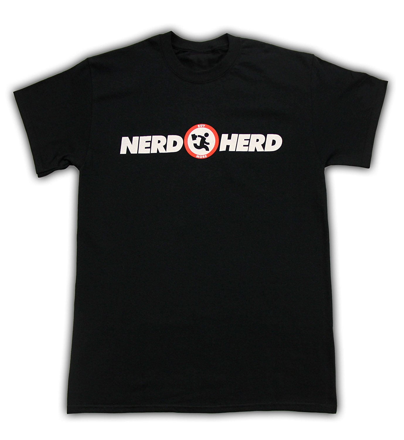 Chuck Nerd Herd Logo Black Adult T-Shirt - Walmart.com