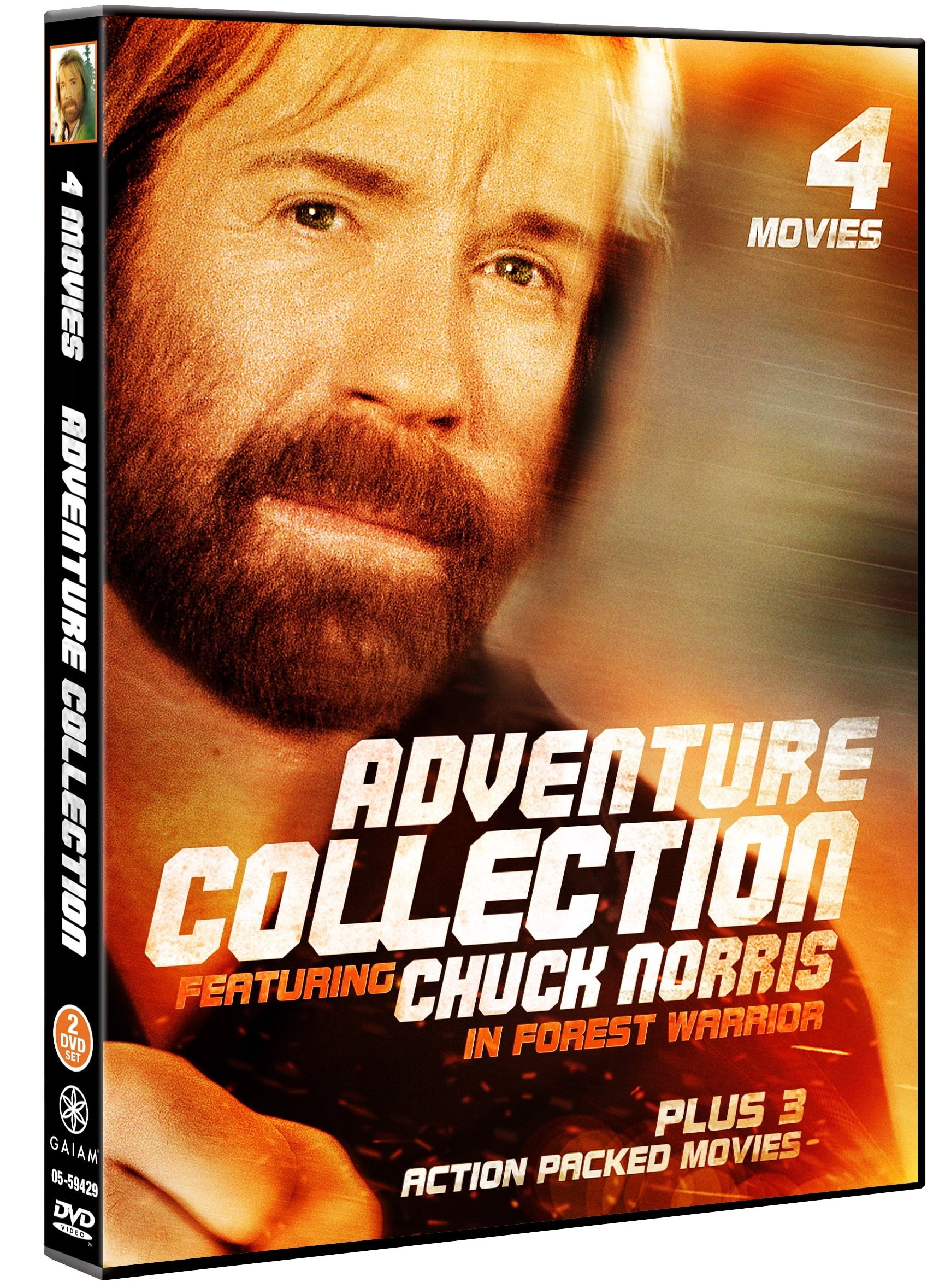 Chuck Norris 4 Movie Pack: Adventure Collection - Walmart.com