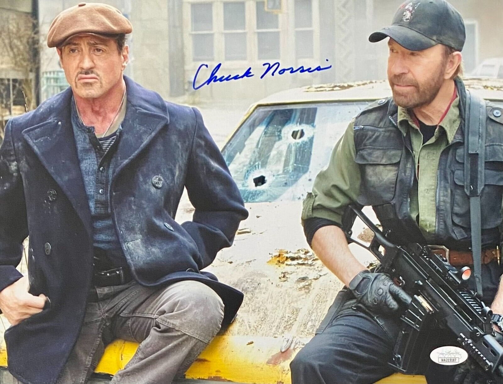 Chuck Norris Signed Autographed 11x14 Photo JSA Authentication #6 ...