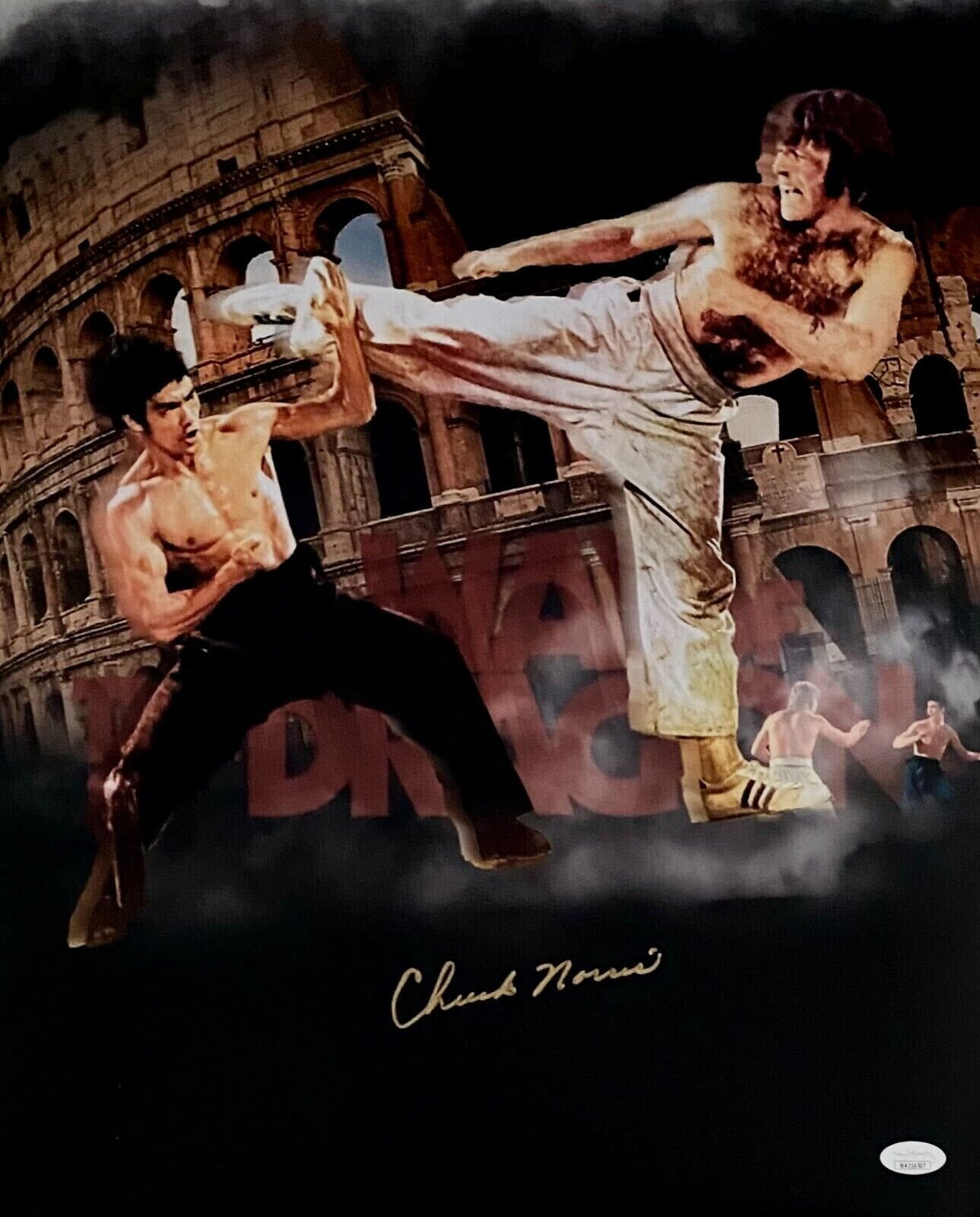 Chuck Norris Signed Autographed 16x20 Photo JSA Authentication #12 ...