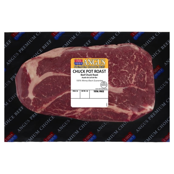 Chuck Roast, Choice Angus Beef, Fresh, 1.6 - 2.85 lb. - Walmart.com