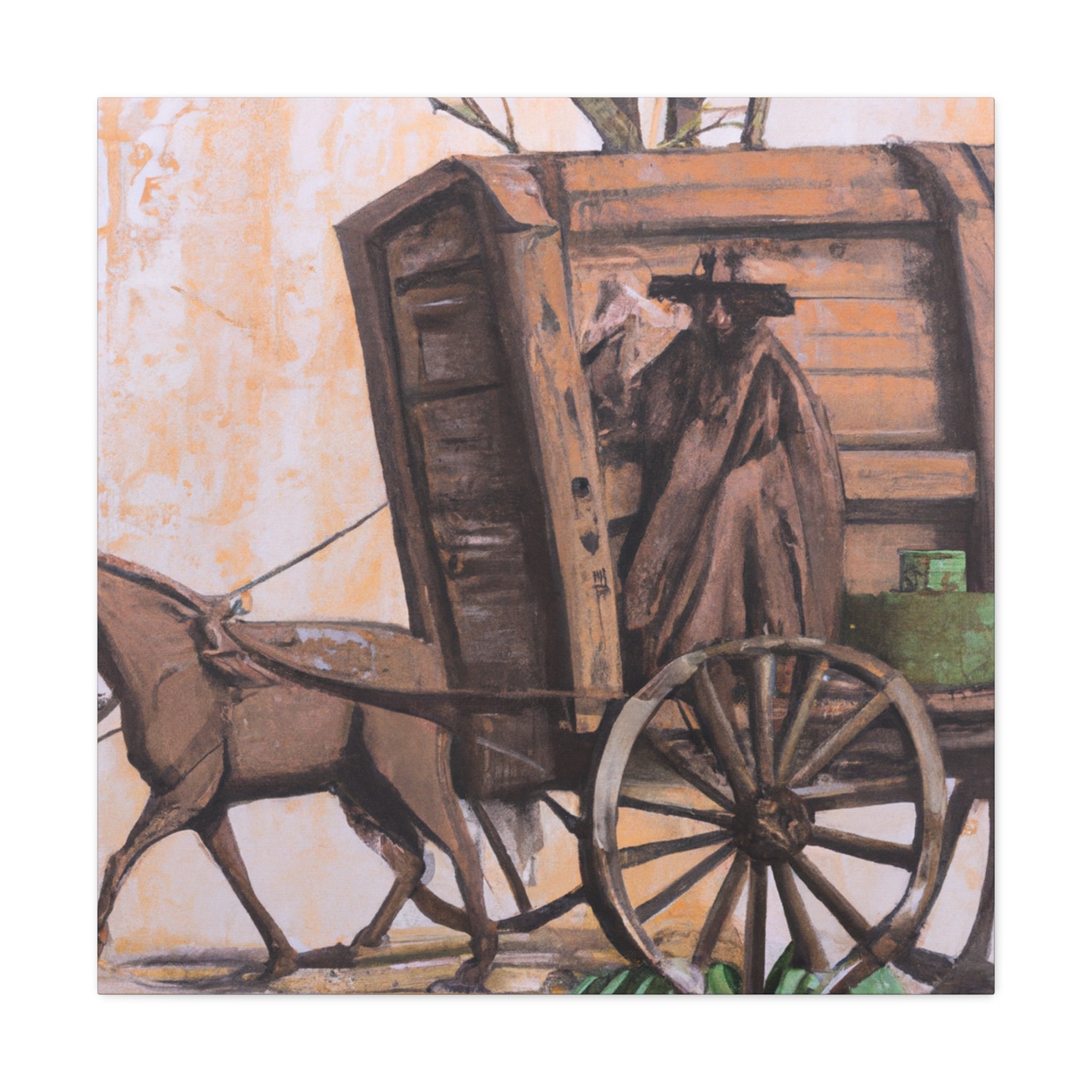 "Chuck Wagon Neoclassicism" - Canvas - Walmart.com