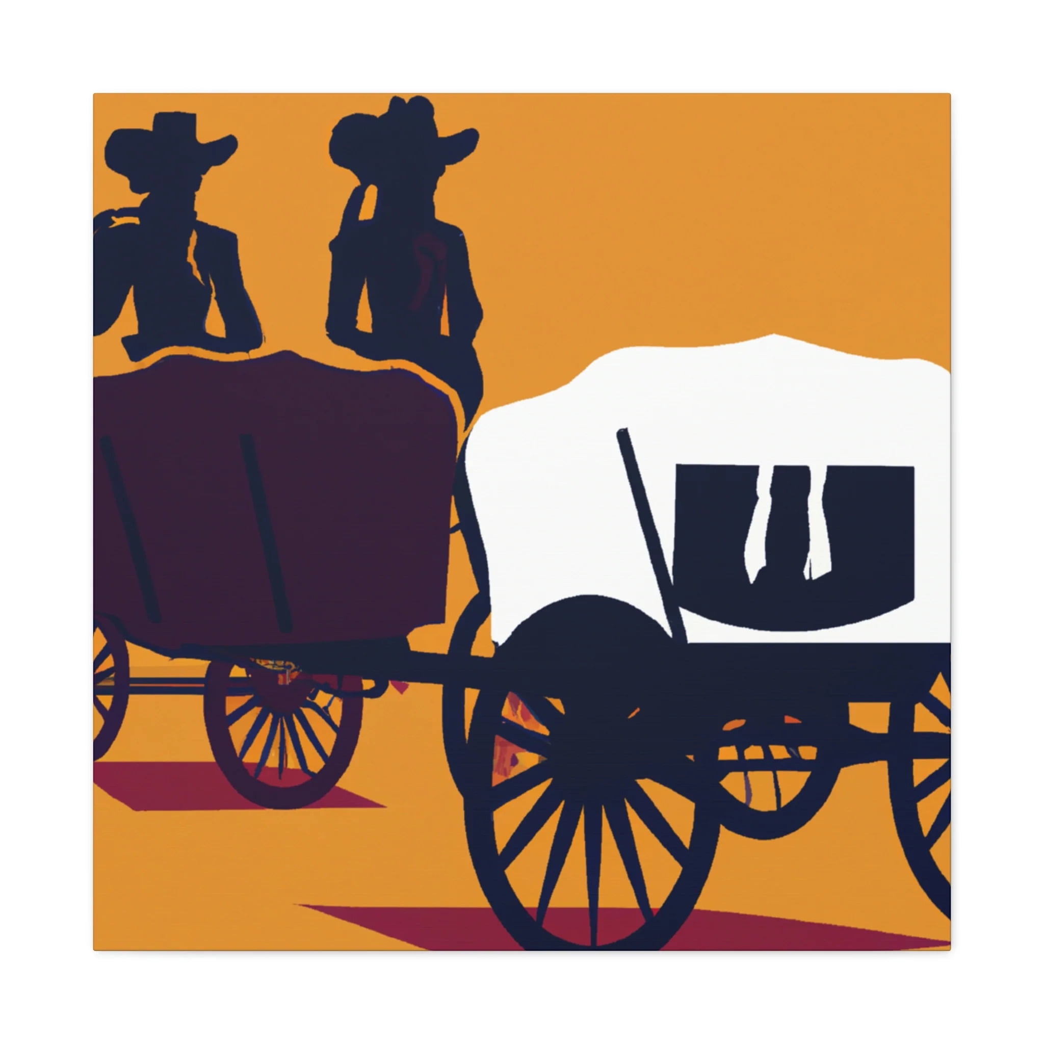 Chuck Wagon Pop Art - Canvas - Walmart.com
